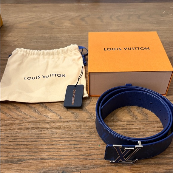 Louis Vuitton | Bags | Louis Vuitton Blue Mens Bag | Poshmark